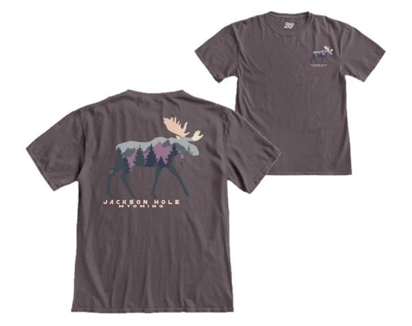Hitchhiker Moose – Lee's Tees